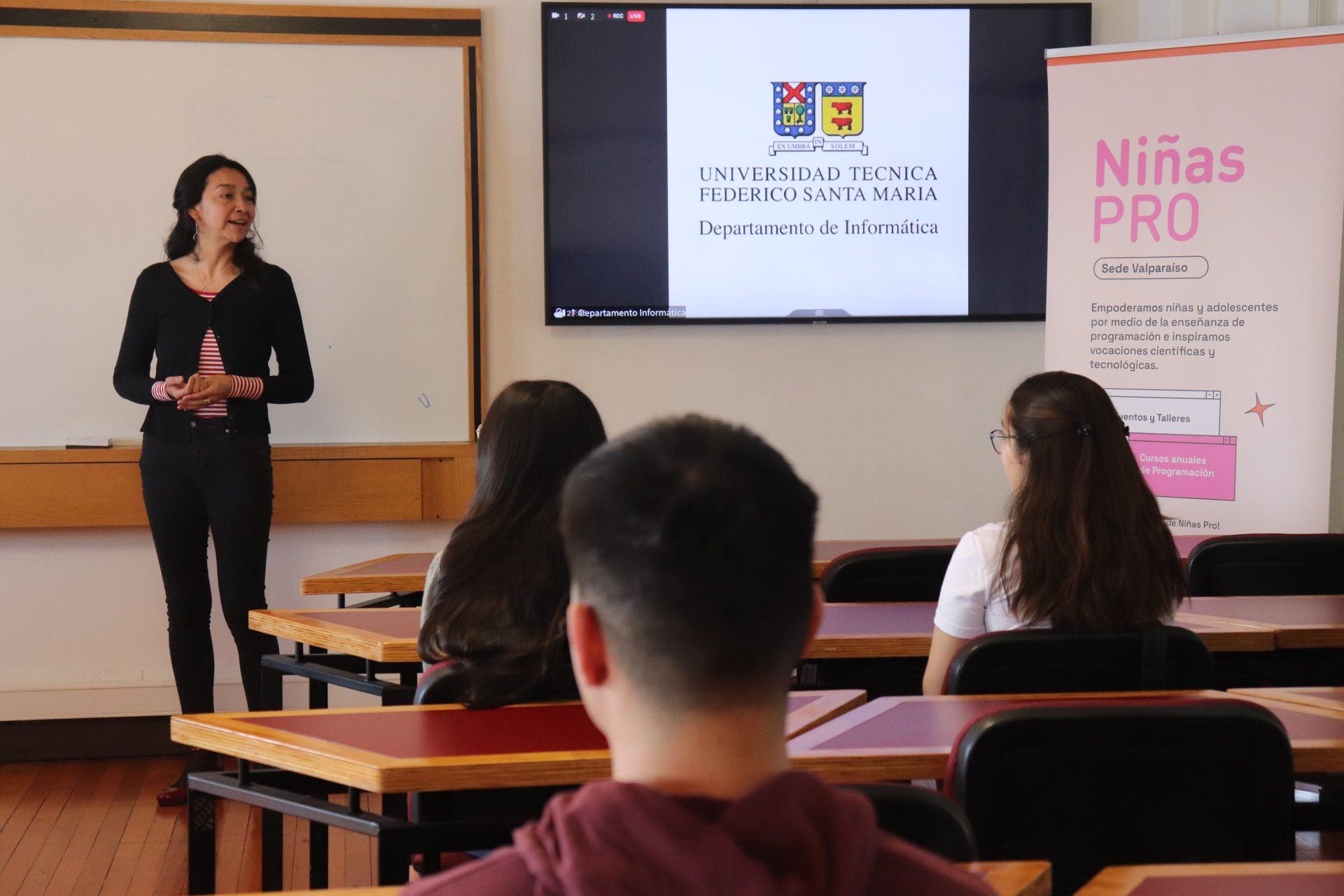 Informática apoya el lanzamiento de Niñas PRO en la USM - Departamento ...